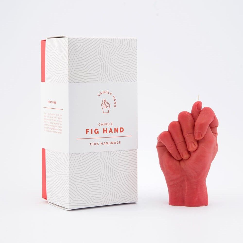 Hand Gesture candle "Fig Hand" - CandleHand