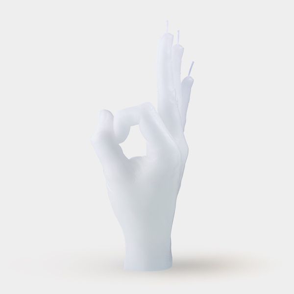 Hand Gesture candle "OK" - CandleHand