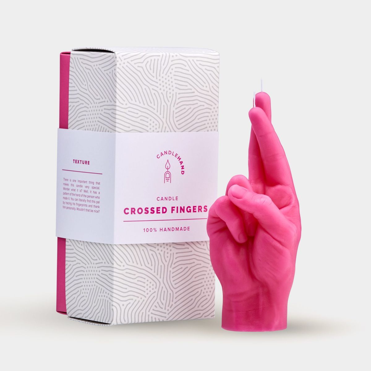 Hand Gesture candle "Crossed Fingers" - CandleHand