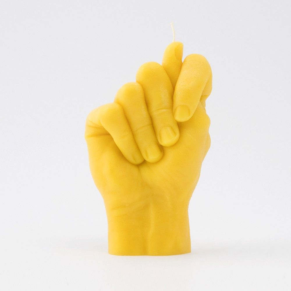 Hand Gesture candle "Fig Hand" - CandleHand