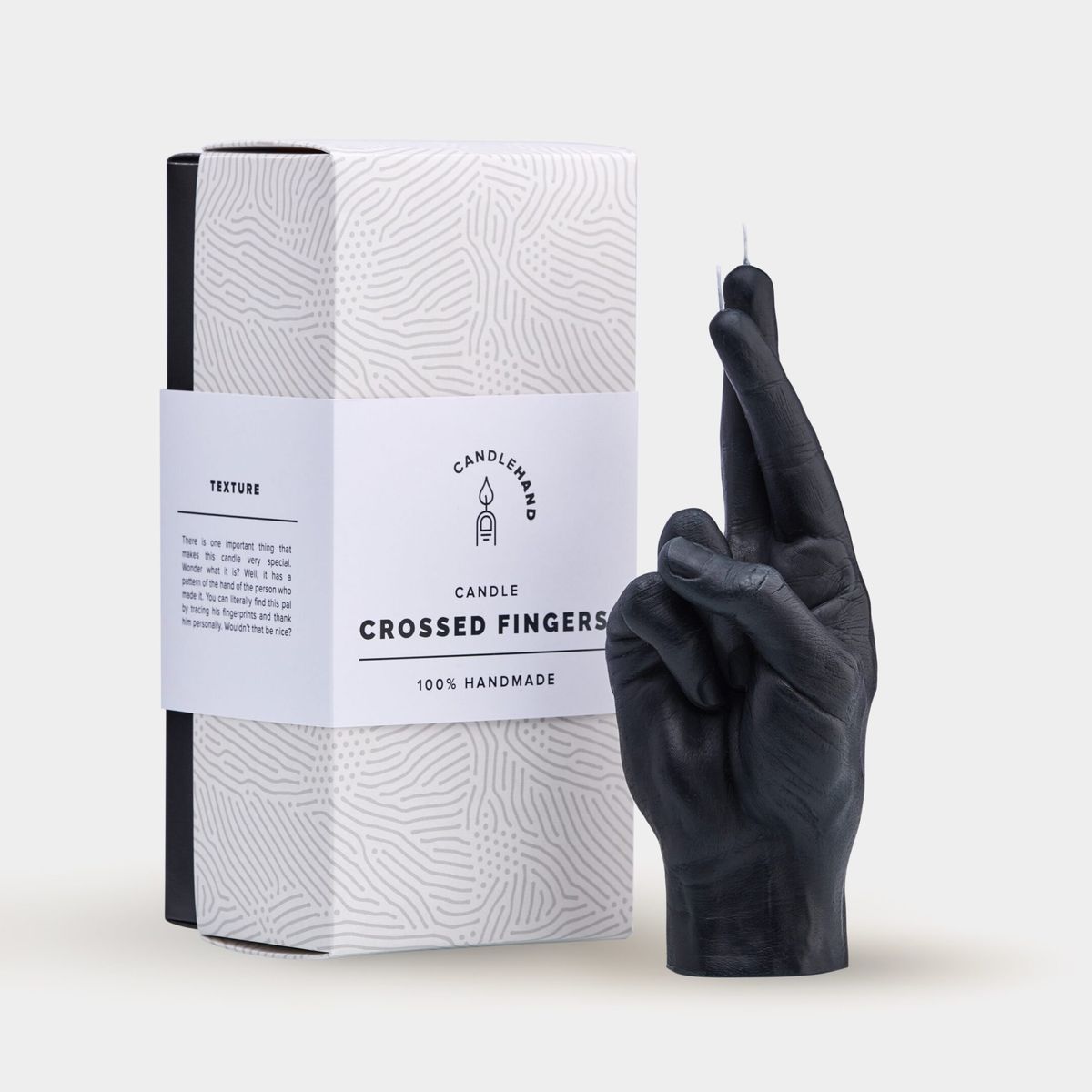 Hand Gesture candle "Crossed Fingers" - CandleHand
