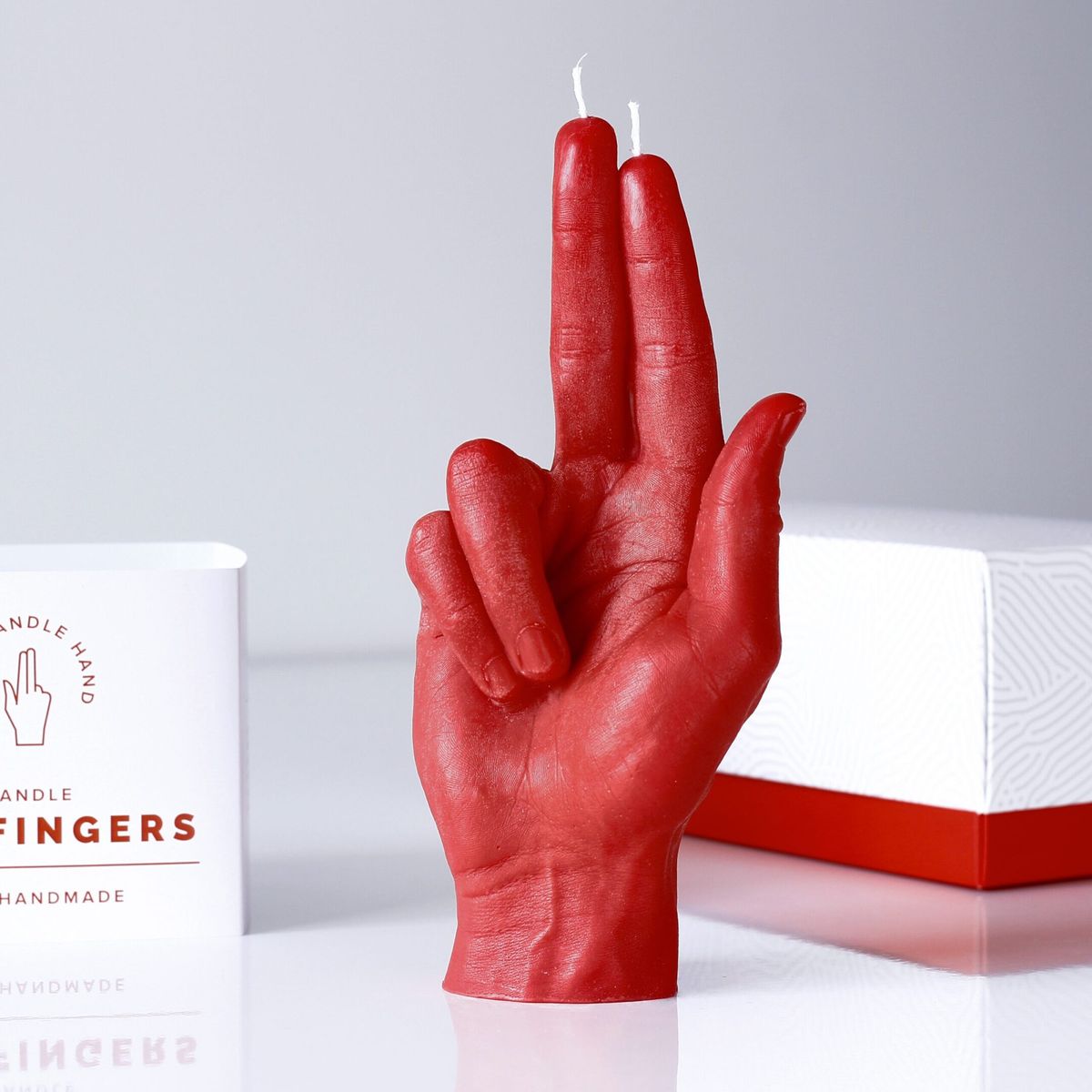Hand Gesture candle "Gun Fingers" - CandleHand