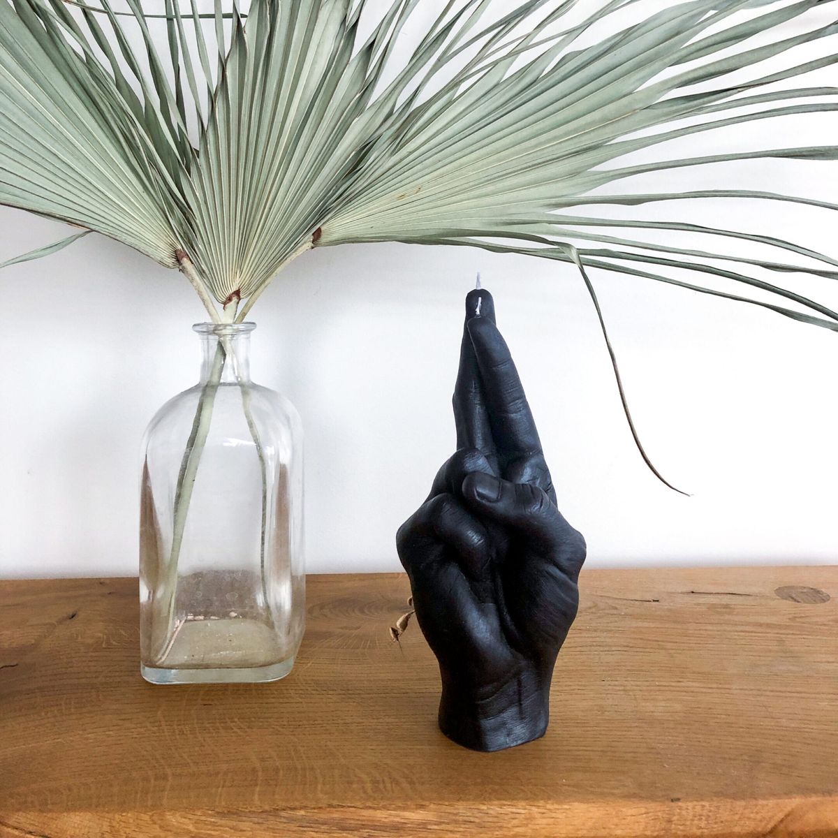 Hand Gesture candle "Crossed Fingers" - CandleHand