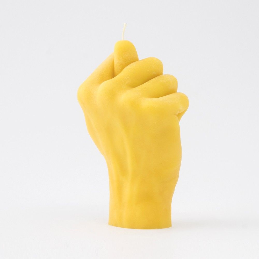 Hand Gesture candle "Fig Hand" - CandleHand