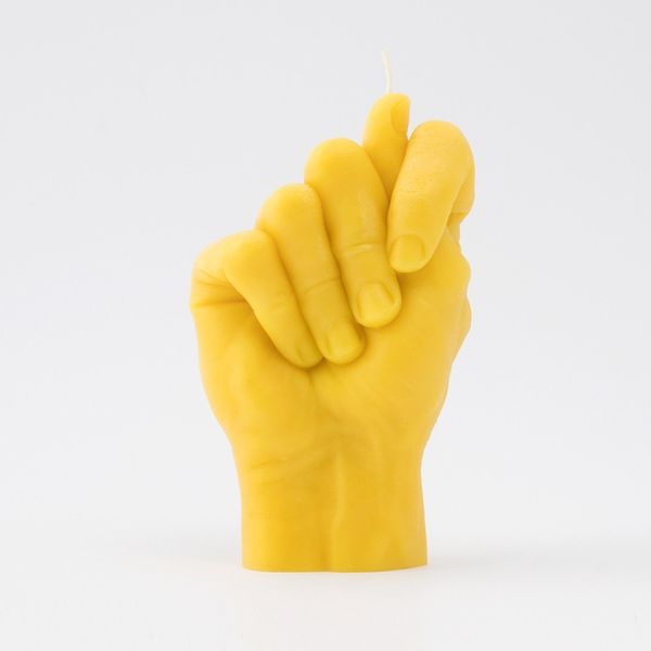 Hand Gesture candle "Fig Hand" - CandleHand